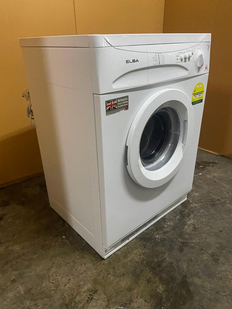 022312 (4) elba air vented dryer 7kg 1tick, TV & Home Appliances ...