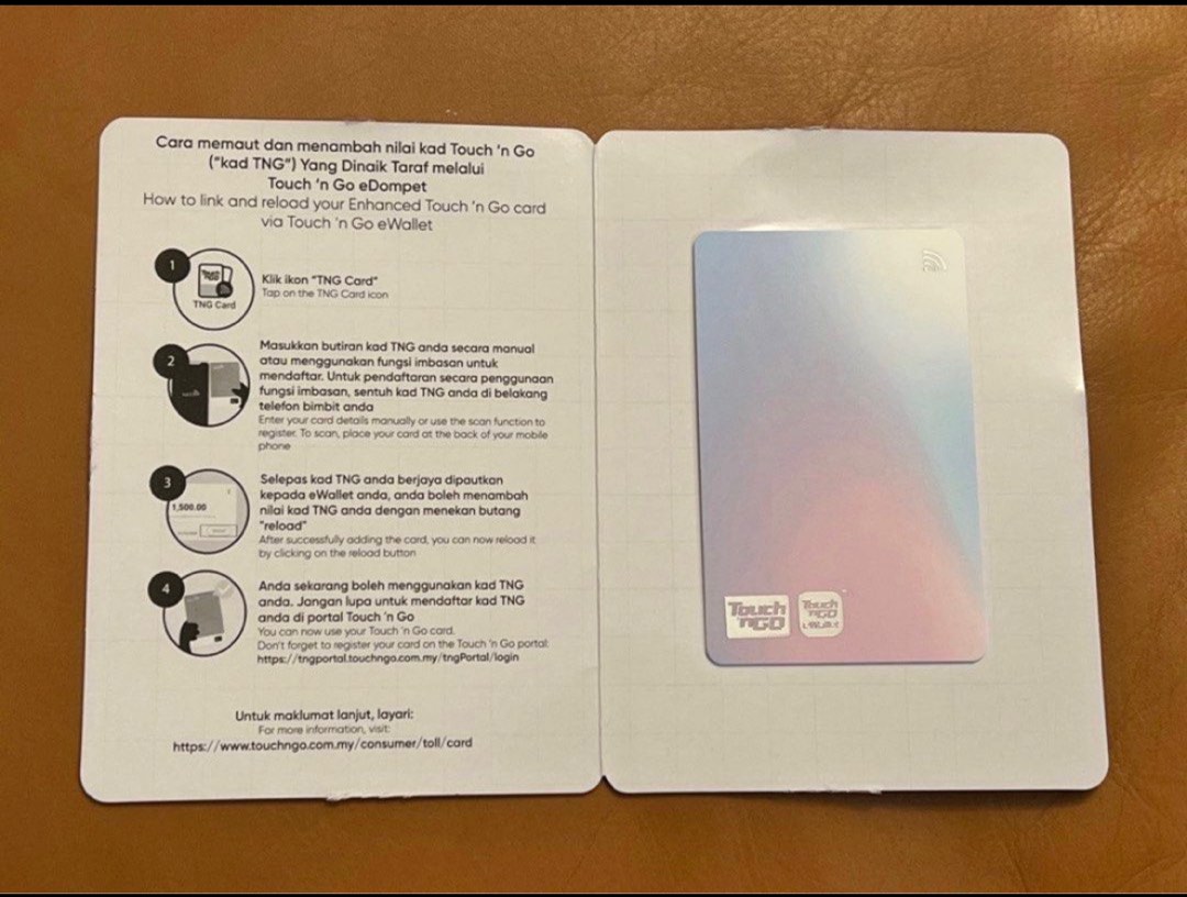 100% genuine Enhanced touch and go TNG card malaysia, Hobbies & Toys ...