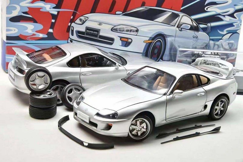 1:18 Toyota Supra MK4, Hobbies & Toys, Toys & Games on Carousell