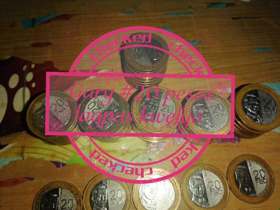 20 pesos coins lagpas kwelyo, Hobbies & Toys, Memorabilia ...