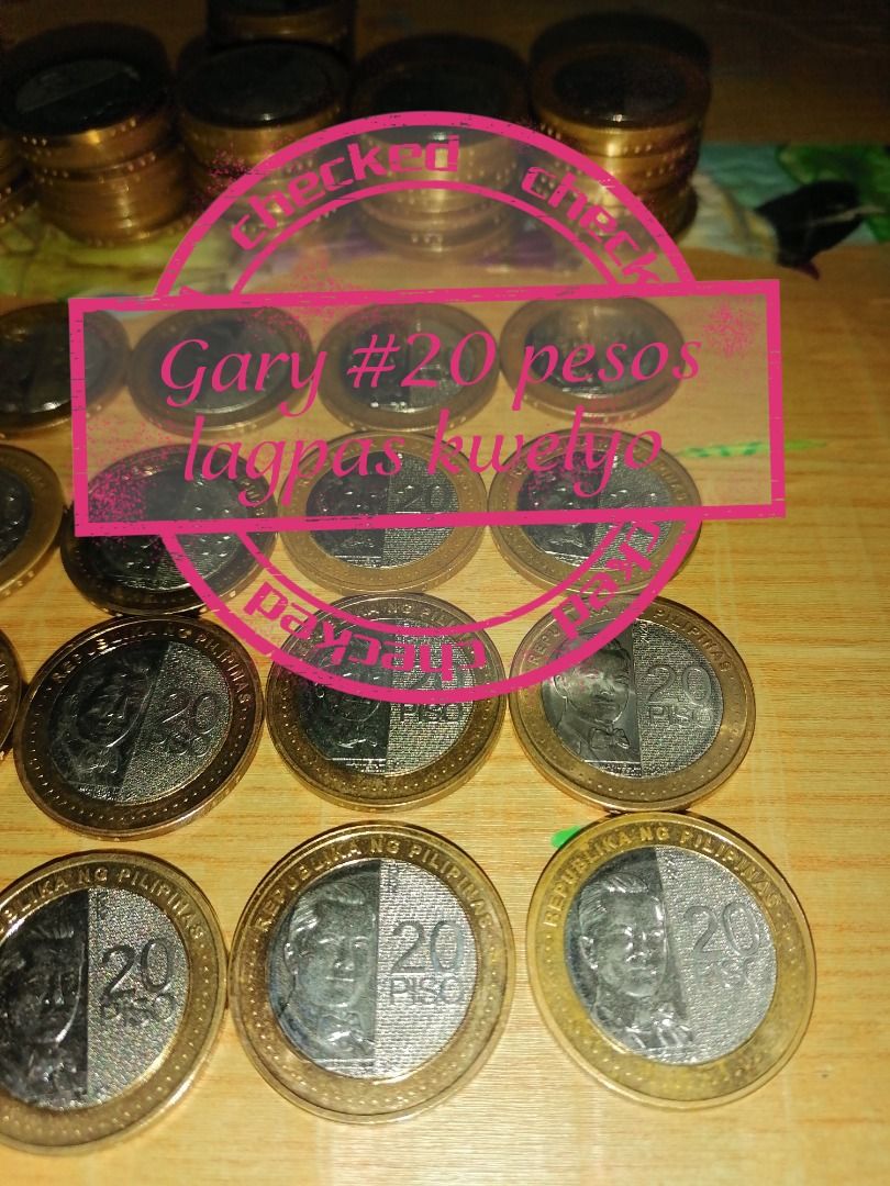 20 pesos coins lagpas kwelyo, Hobbies & Toys, Memorabilia ...