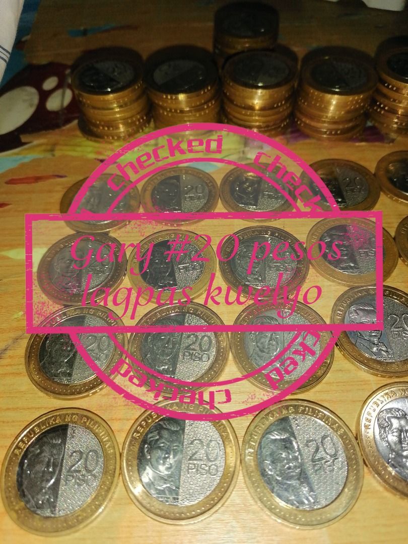 20 pesos coins lagpas kwelyo, Hobbies & Toys, Memorabilia ...