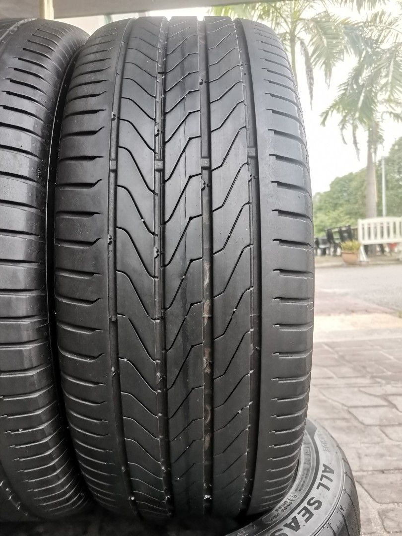 215/55/17 215/55R17 CONTINENTAL UITRACONTACT UC6 USED TYRE TAYAR SEKEN ...