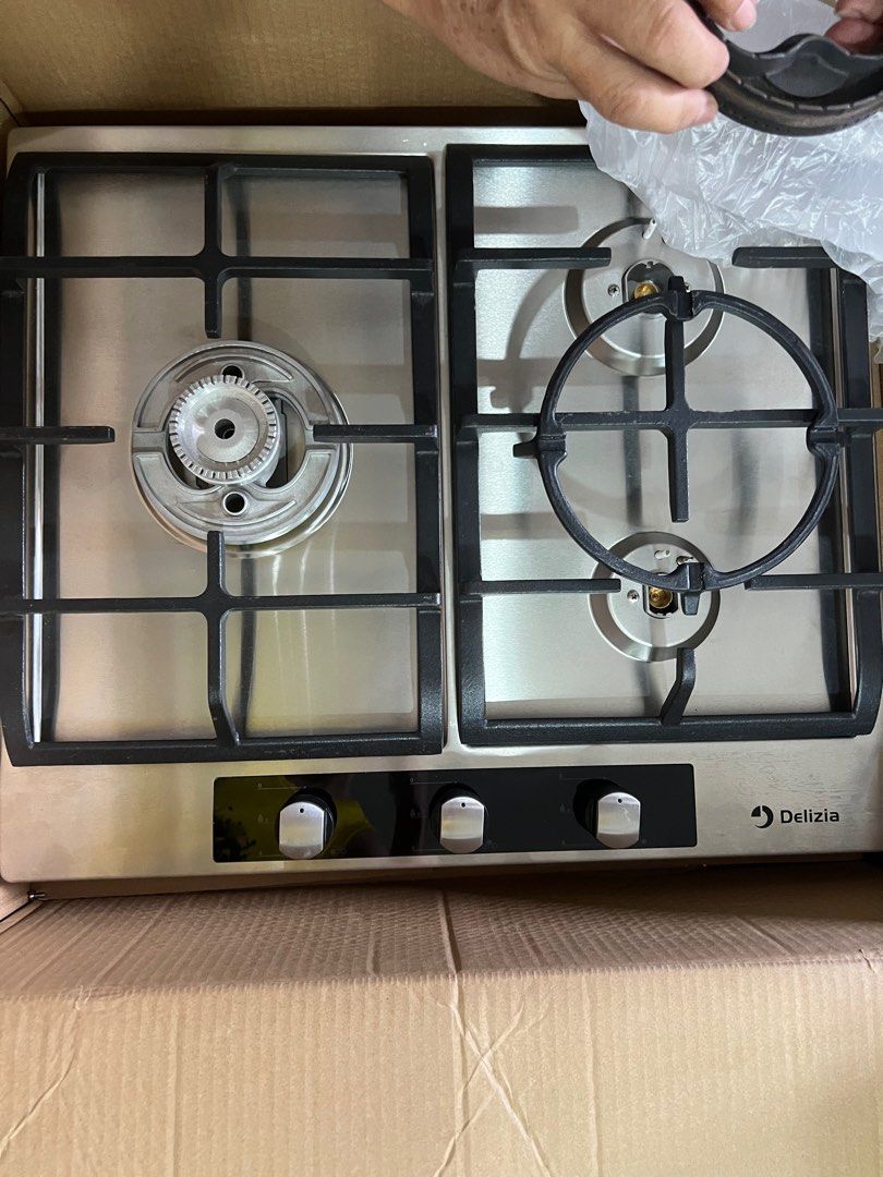 3 burner Gas Hob (PUB compatible), TV & Home Appliances, Kitchen ...