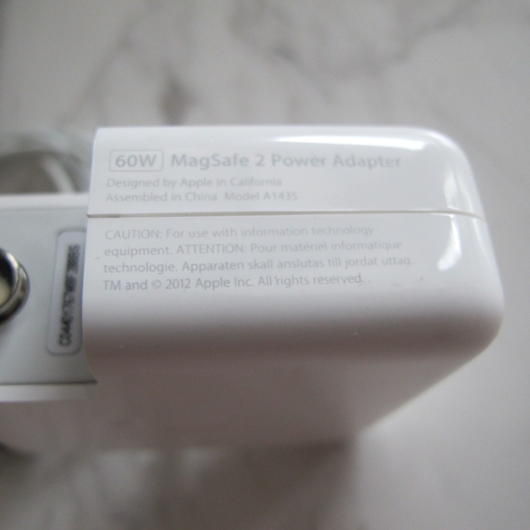 Original Apple 60W MagSafe 2 Power Adapter with extension cable + moshi ...