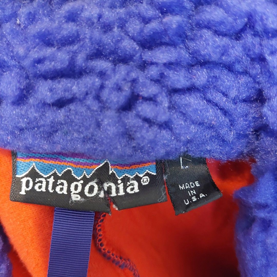 80s vintage Patagonia retro-x fleece, 男裝, 外套及戶外衣服 - Carousell
