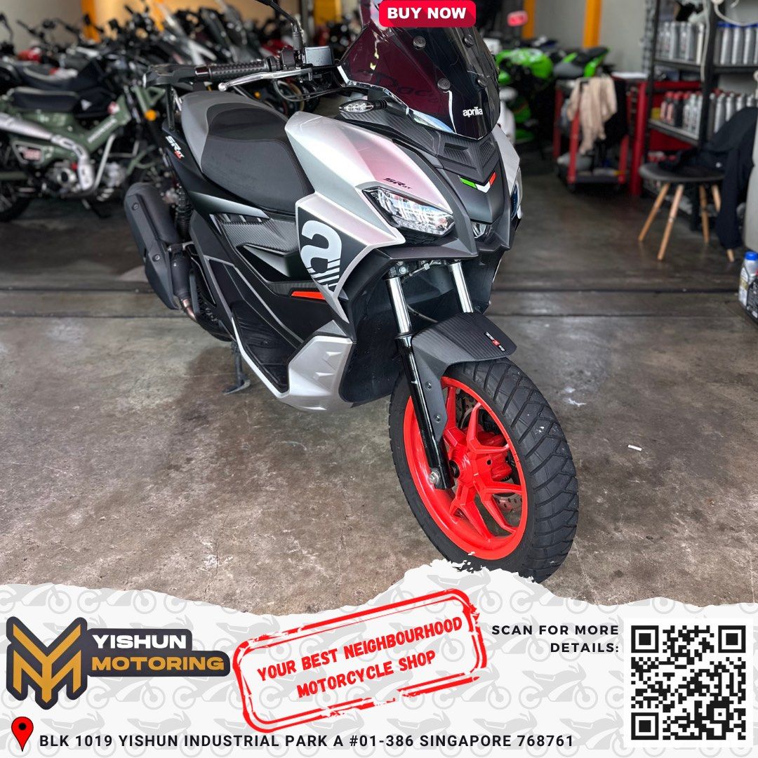 PRE OWNED UNIT APRILIA 200SR GT ( USED UNIT APRILIA SR200GT ) 2B | 2B ...