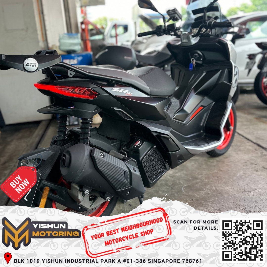 PRE OWNED UNIT APRILIA 200SR GT ( USED UNIT APRILIA SR200GT ) 2B | 2B ...