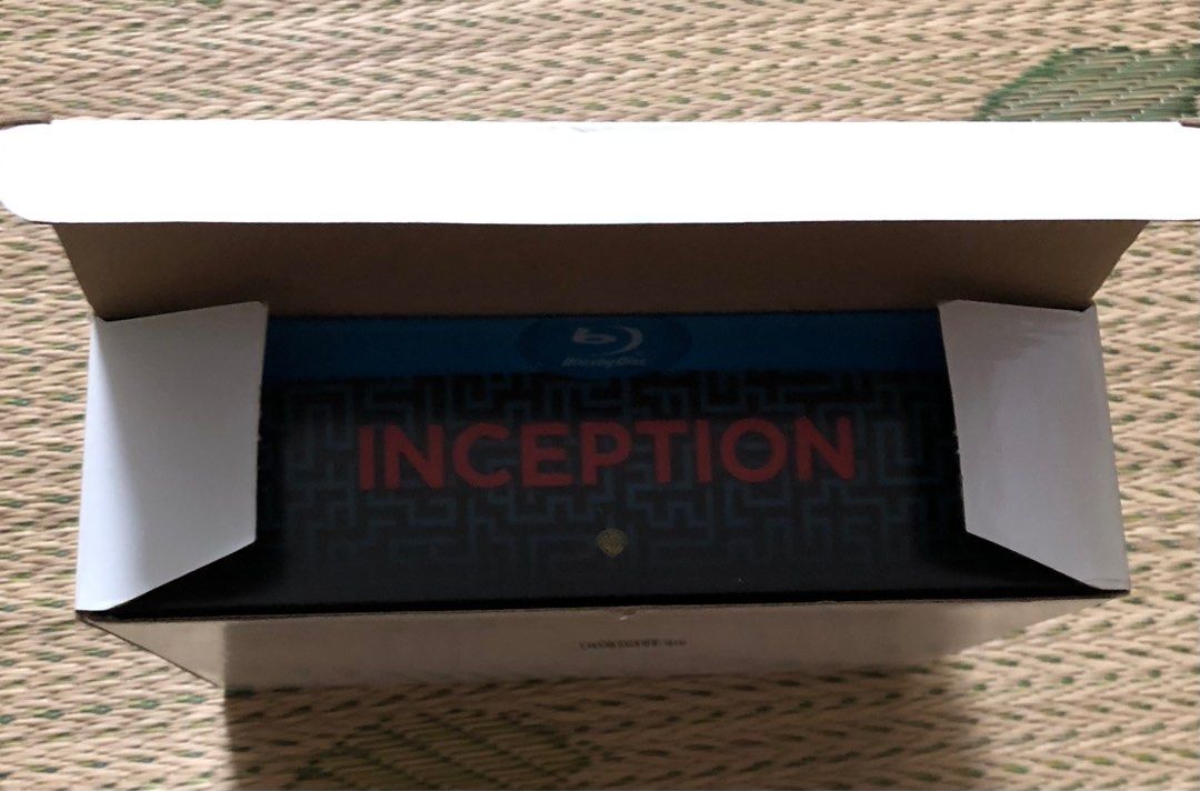 潛行凶間 INCEPTION BLU-RAY METAL BRIEFCASE LIMITED EDITION 限量版 金屬公事喼藍光/DVD ...