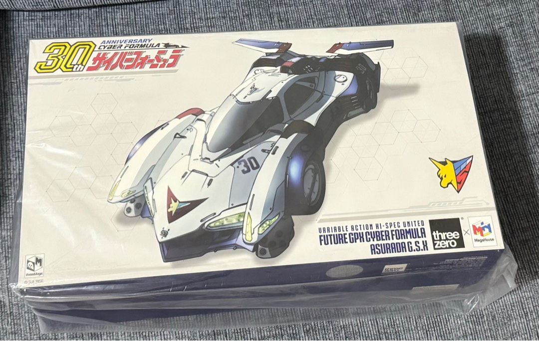 全新未開 Megahouse x threezero 高智能方程式 G.S.X 雷神, 興趣及遊戲, 玩具 & 遊戲類 - Carousell