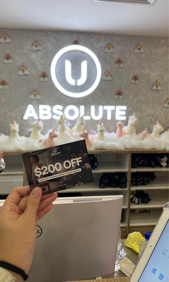 Absolute Studio $200 off voucher, Tickets & Vouchers, Vouchers on Carousell