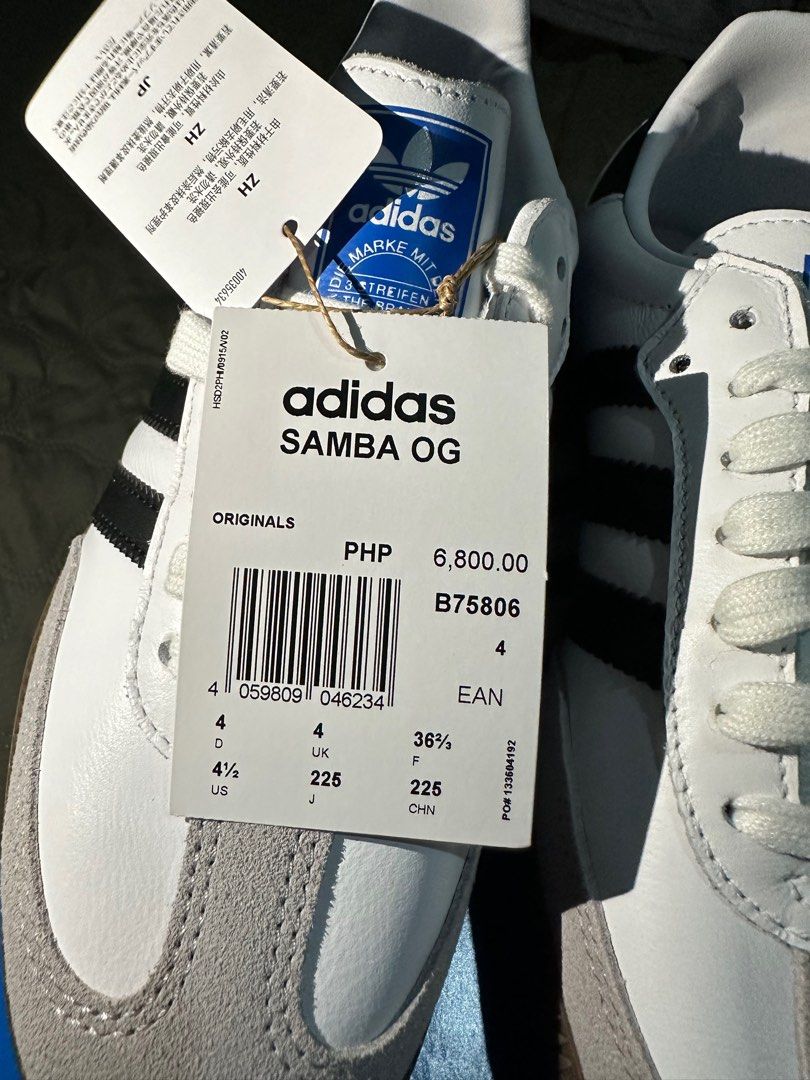 Adidas Samba OG brand new, Women's Fashion, Footwear, Sneakers on Carousell