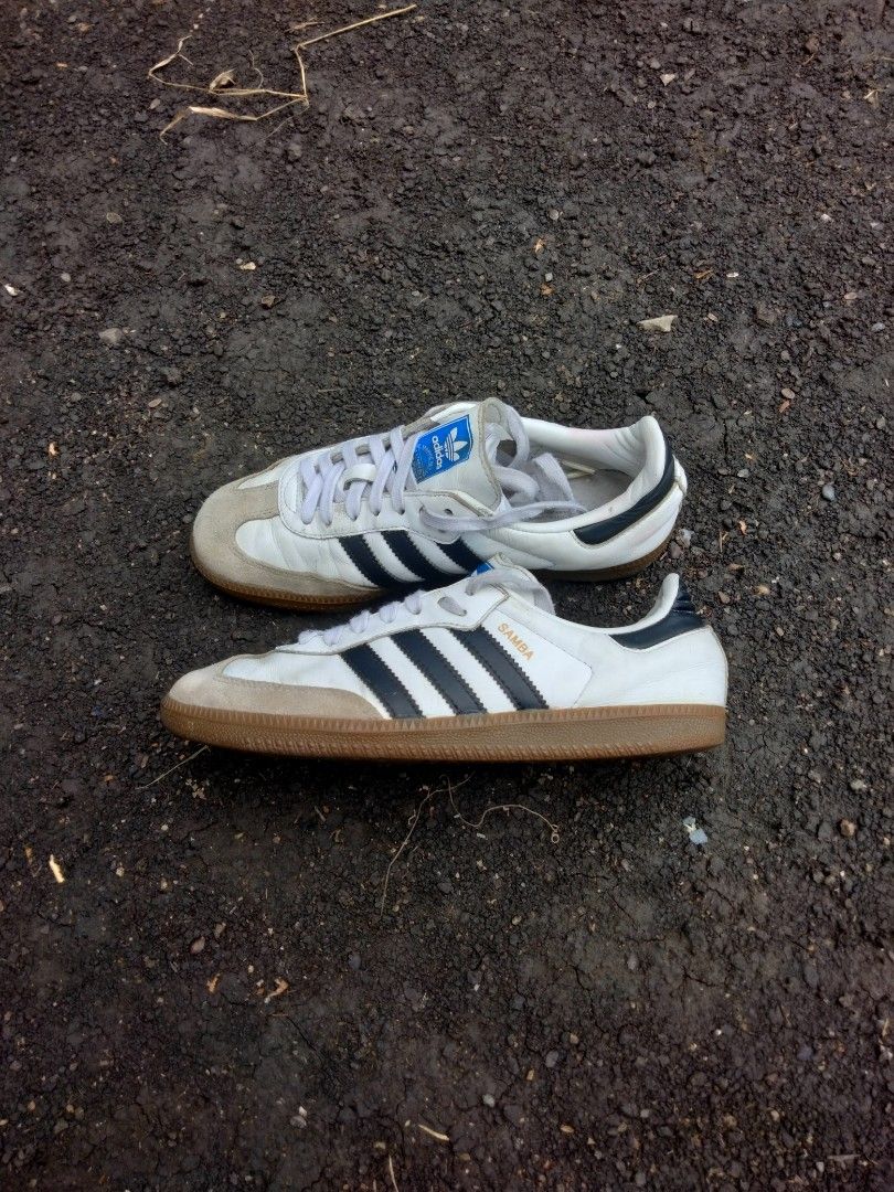 ADIDAS SAMBA OG WHITE, Men's Fashion, Footwear, Sneakers on Carousell