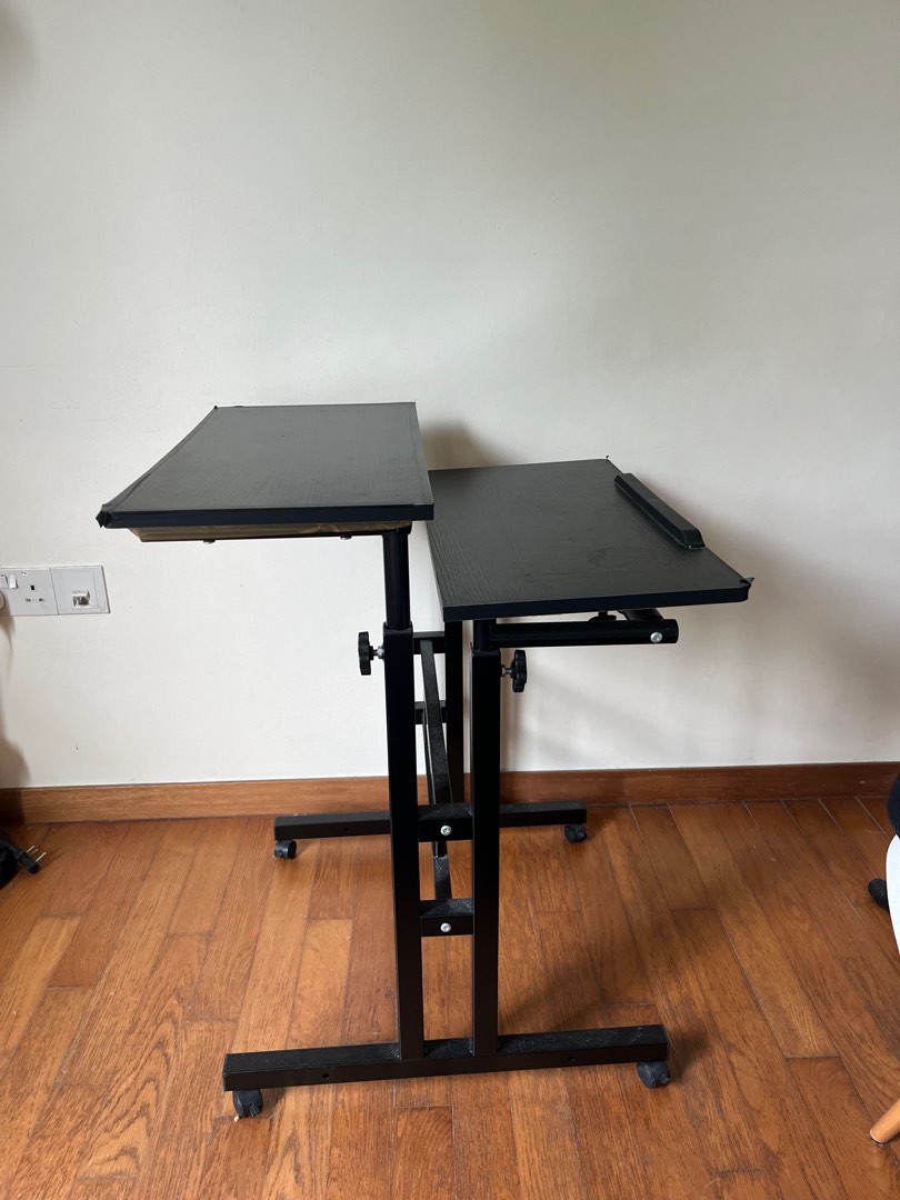Adjustable standing table, Furniture & Home Living, Furniture, Tables ...