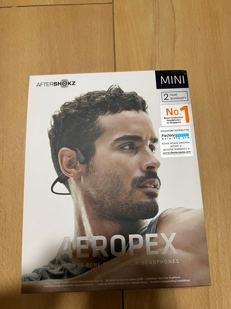 Aeropex mini full box accessories , Audio, Earphones on Carousell