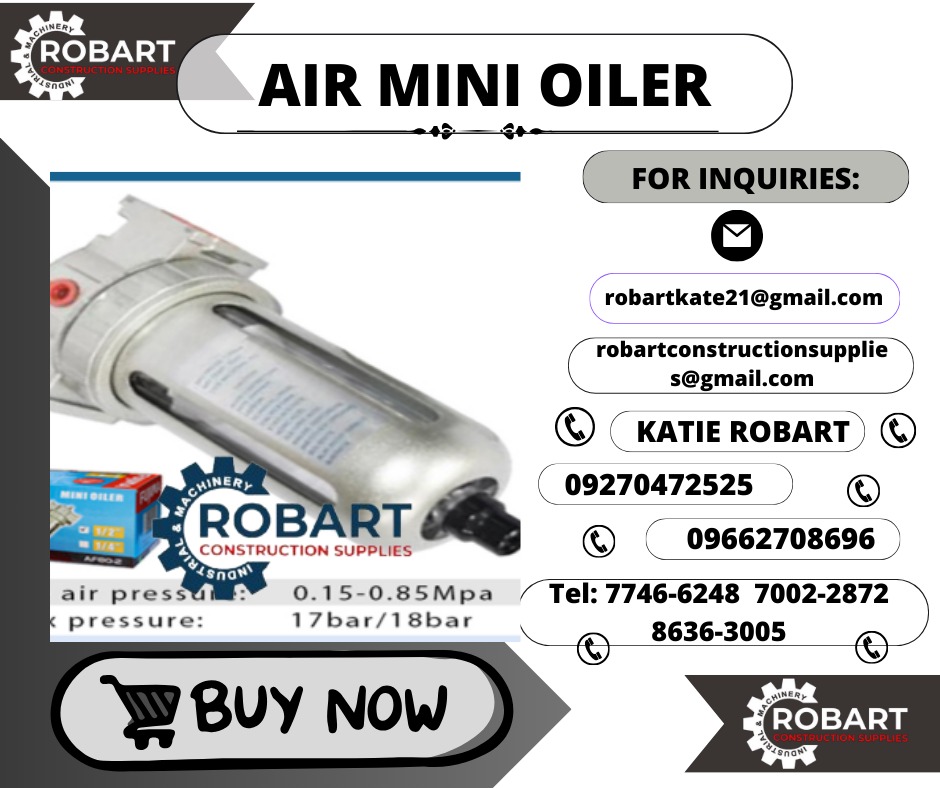AIR MINI OILER, Commercial & Industrial, Construction Tools & Equipment ...
