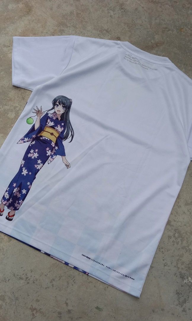 Anime Bunny Girl Senpai, Men's Fashion, Tops & Sets, Tshirts & Polo ...