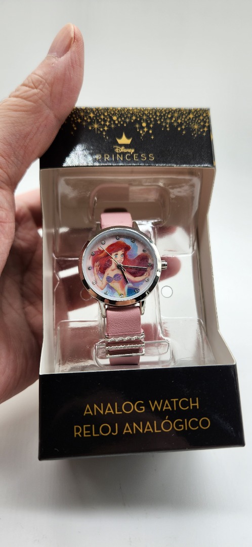 Ariel Little Mermaid Disney Authentic Analog Watch, Women's Fashion ...