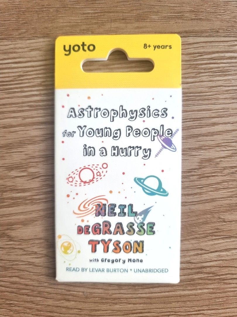 Astrophysics for Young People in a Hurry Yoto Card, Hobbies & Toys ...