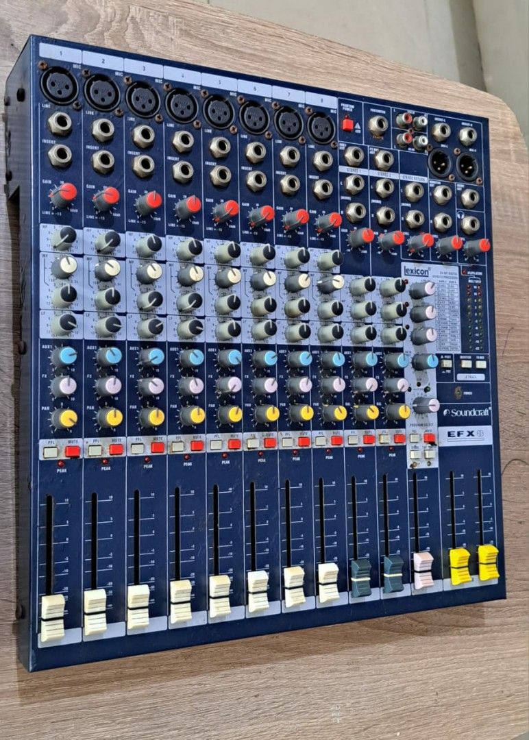 Audio Mixer Soundcraft EFX8, Audio, Other Audio Equipment on Carousell