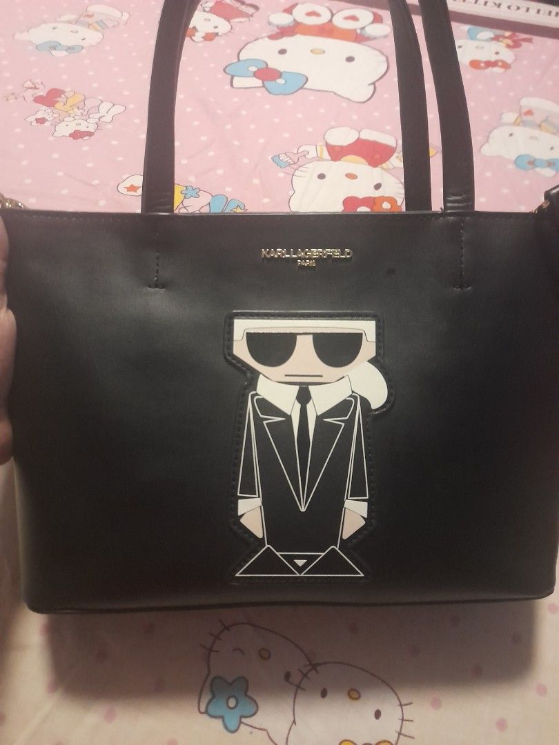 Authentic karl lagerfield bag, Women's Fashion, Bags & Wallets, Cross ...