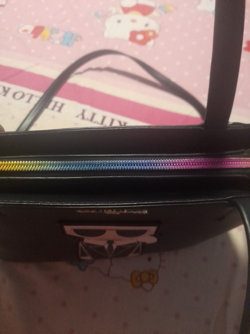 Authentic karl lagerfield bag, Women's Fashion, Bags & Wallets, Cross ...