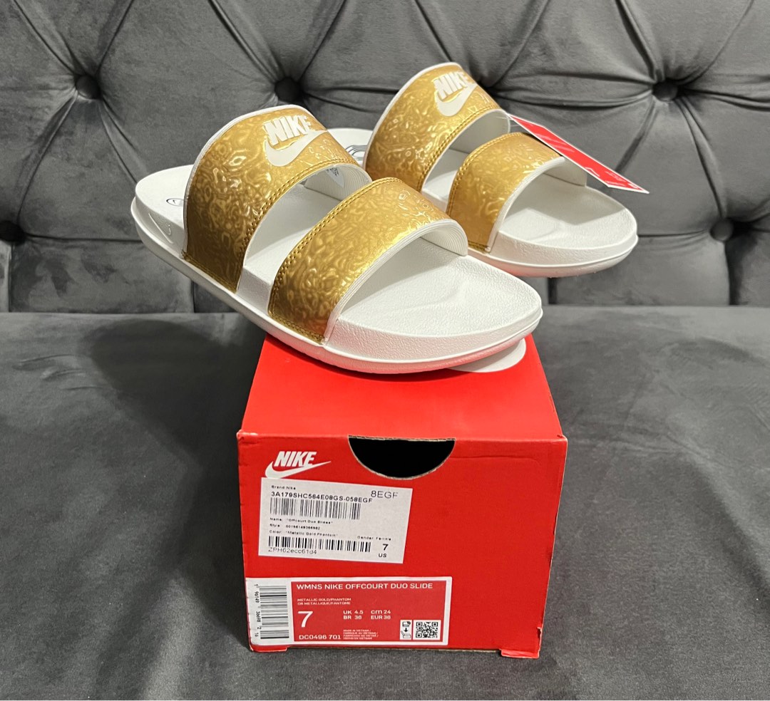 authentic! nike slides! woman! size 7 brandnew!, Women's Fashion ...