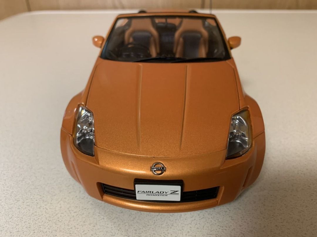 Autoart 1/18 Nissan Fairlady Z Roadster FAIRLADY ROADSTER NISSAN 350Z Orange Metallic, Hobbies ...