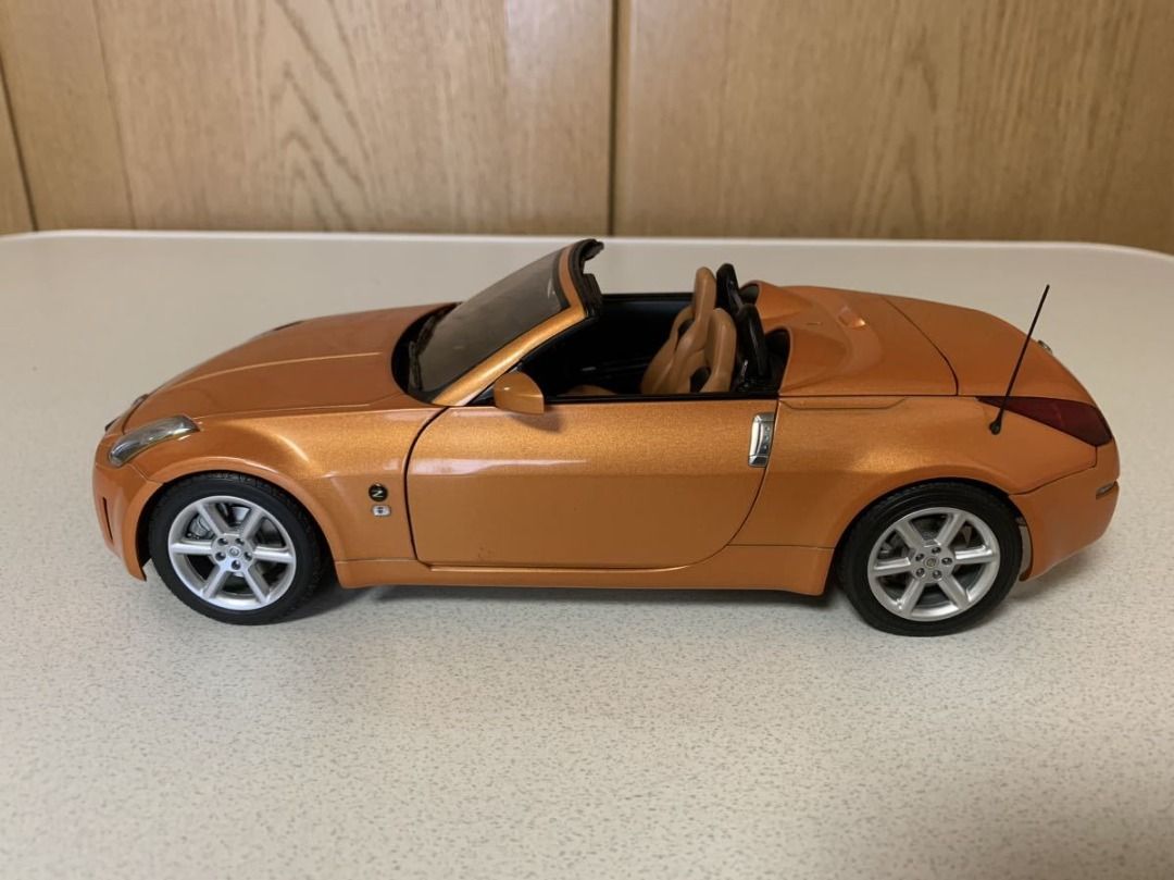 Autoart 1/18 Nissan Fairlady Z Roadster FAIRLADY ROADSTER NISSAN 350Z Orange Metallic, Hobbies ...