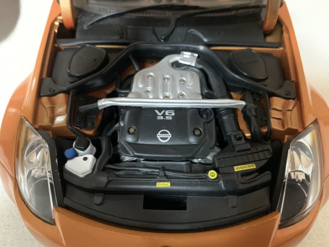 Autoart 1/18 Nissan Fairlady Z Roadster FAIRLADY ROADSTER NISSAN 350Z Orange Metallic, Hobbies ...