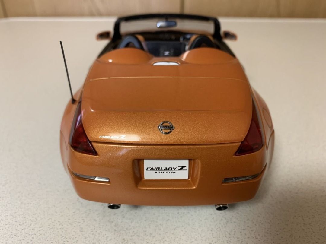Autoart 1/18 Nissan Fairlady Z Roadster FAIRLADY ROADSTER NISSAN 350Z Orange Metallic, Hobbies ...