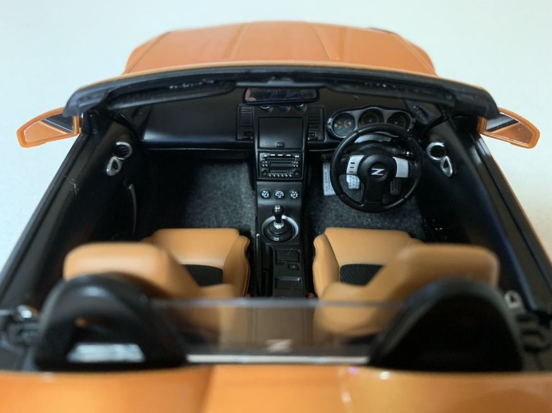 Autoart 1/18 Nissan Fairlady Z Roadster FAIRLADY ROADSTER NISSAN 350Z Orange Metallic, Hobbies ...