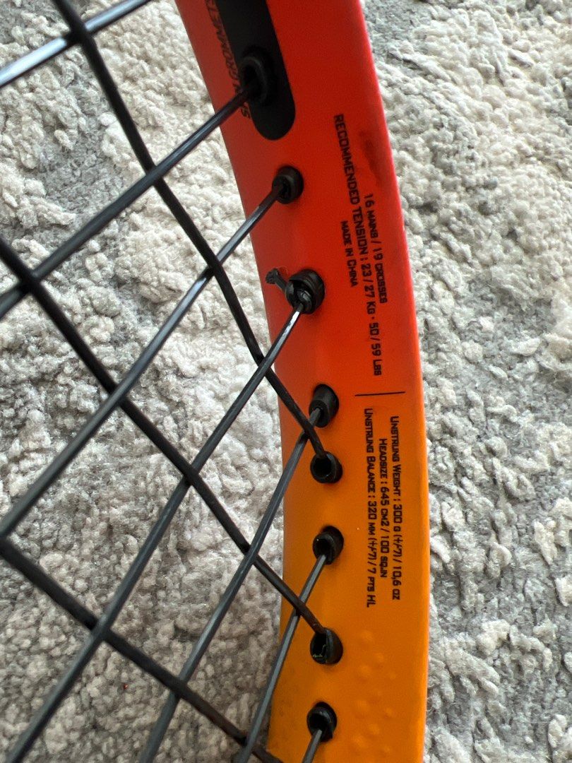 Babolat Pure Aero Rafa w strings and bag, Sports Equipment, Sports ...