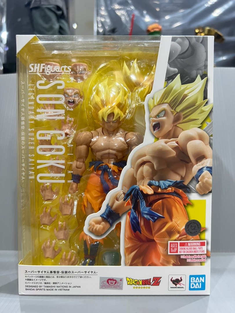 Bandai S.H.Figuarts SUPER SAIYAN SON GOKU -LEGENDARY SUPER SAIYAN ...
