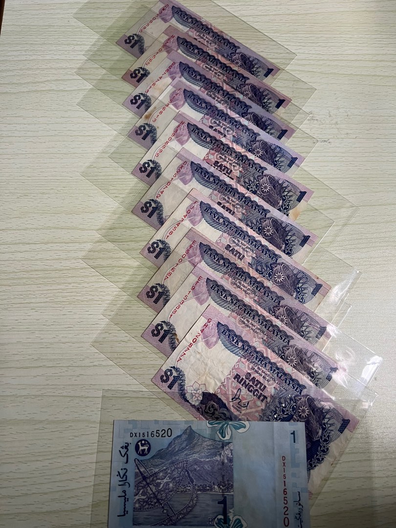 Banknotes- Malaysia One Ringgit, Hobbies & Toys, Memorabilia ...