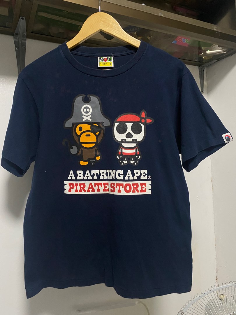 Bape pirate store, Men's Fashion, Tops & Sets, Tshirts & Polo Shirts on Carousell