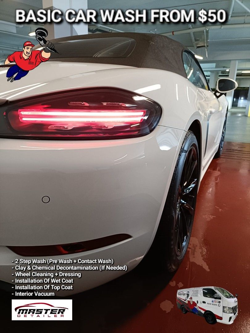 BASIC CAR WASH, Car Accessories, Car Workshops & Services on Carousell