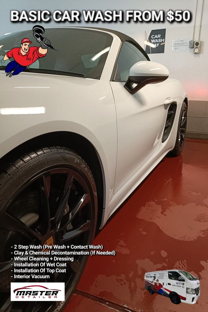 BASIC CAR WASH, Car Accessories, Car Workshops & Services on Carousell