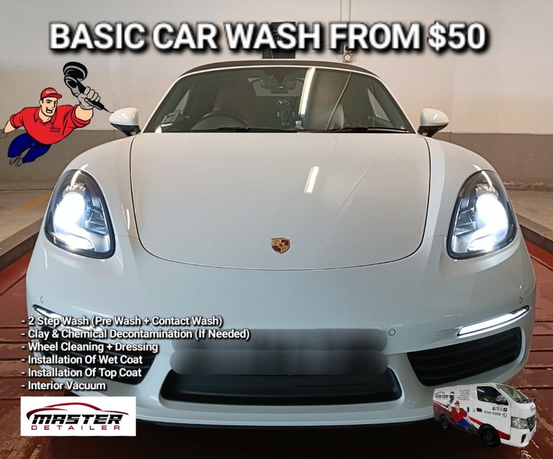 BASIC CAR WASH, Car Accessories, Car Workshops & Services on Carousell
