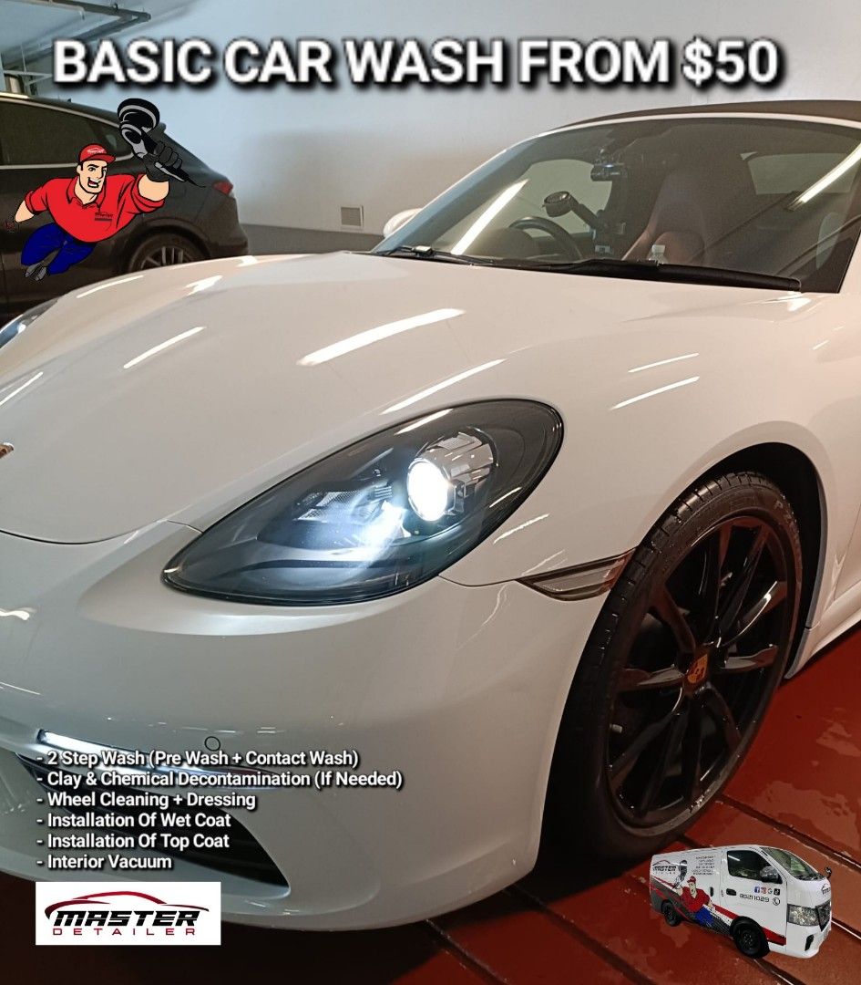 BASIC CAR WASH, Car Accessories, Car Workshops & Services on Carousell