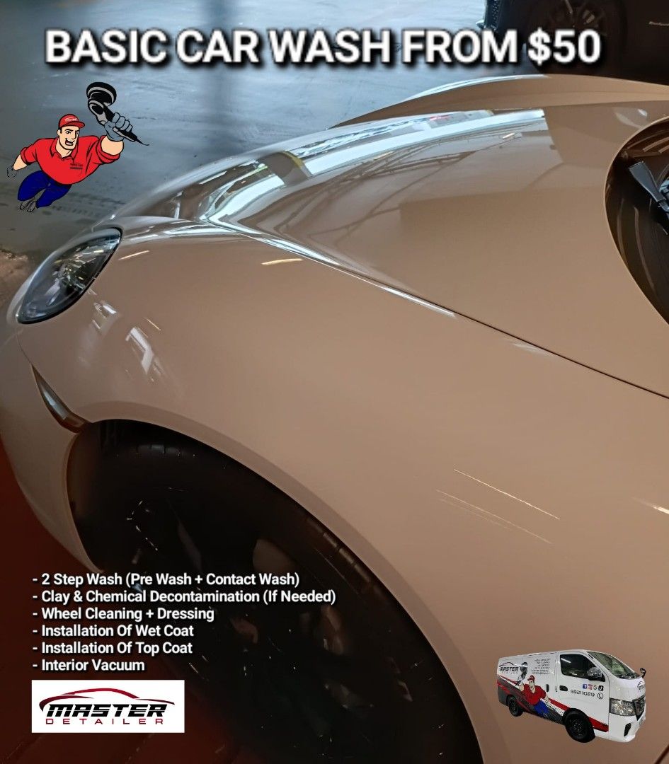 BASIC CAR WASH, Car Accessories, Car Workshops & Services on Carousell