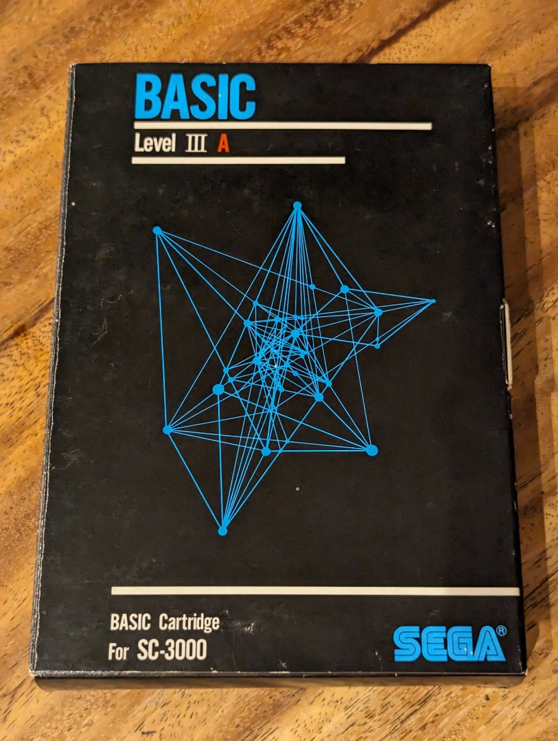 BASIC Level III A - Sega SC-3000 - Boxed - Japanese Import - SC3000 ...