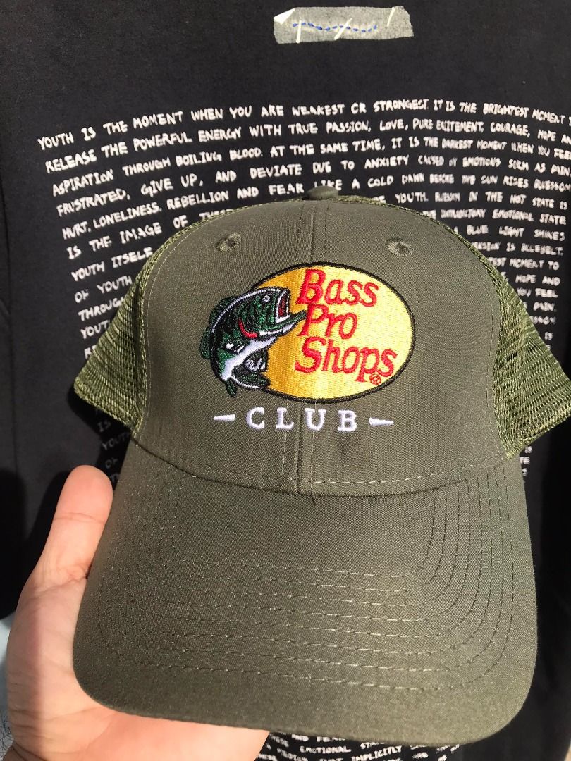 BASS PRO CLUB TRUCKER HAT, Men's Fashion, Watches & Accessories, Caps ...