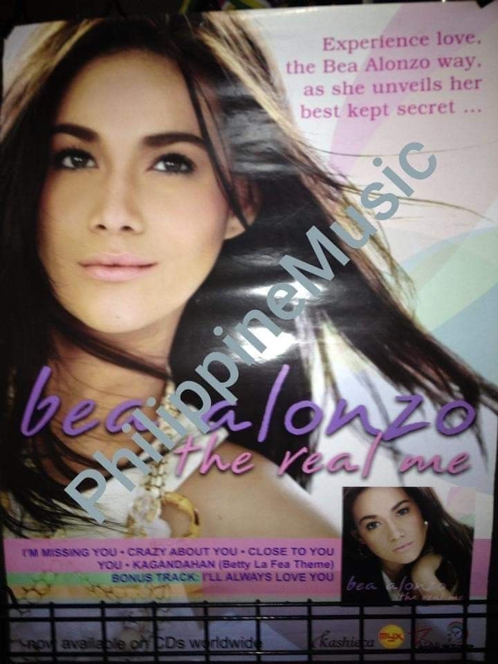Bea Alonzo The Real Me OPM Official Promo Poster, Hobbies & Toys ...