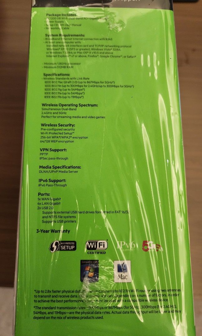 Belkin AC1200 Dual Band Router, Computers & Tech, Parts & Accessories ...