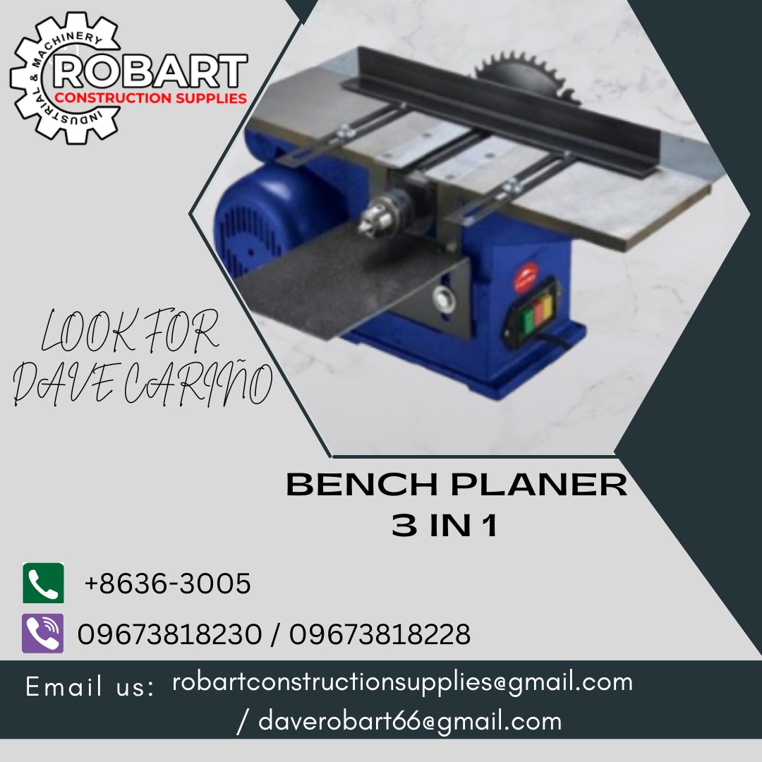 BENCH PLANNER 3 IN 1, Commercial & Industrial, Construction Tools ...