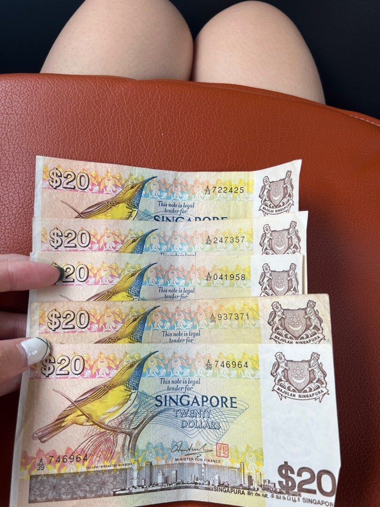 Bird Series 20$ Singapore dollar, Hobbies & Toys, Memorabilia ...