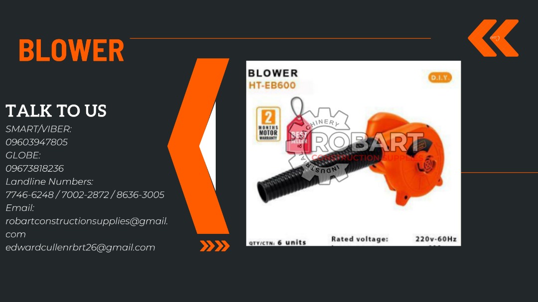 BLOWER, Commercial & Industrial, Construction Tools & Equipment on ...
