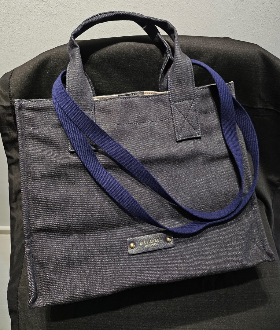 Blue Label Shoulder Bag, Luxury, Bags & Wallets on Carousell