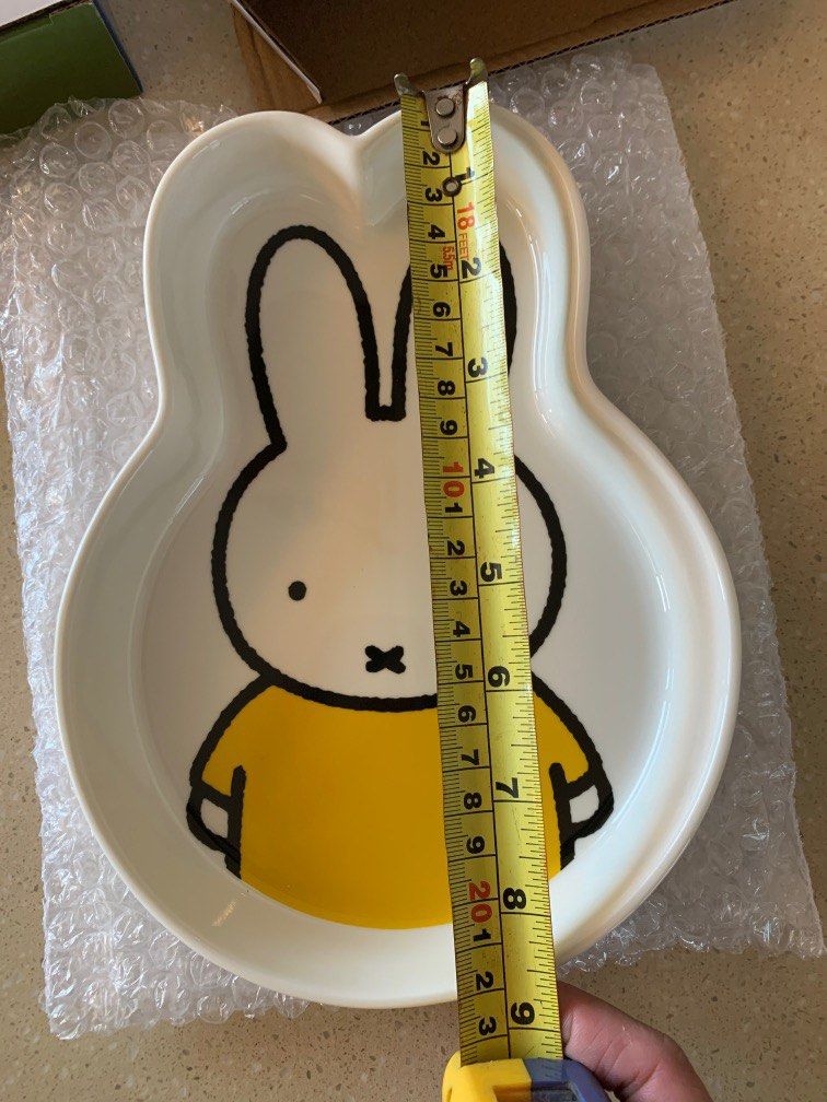 BN Miffy shaped ceramic serving plate, Furniture & Home Living ...